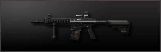 M417 Cqb ICS L85A2 With Included Replica SUSAT, Licensed Daniel