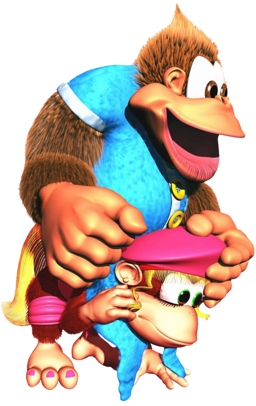 Image - Kiddy on Dixie Artwork - Donkey Kong Country 3.png - RareWiki ... Image - Kiddy on Dixie Artwork - Donkey Kong Country 3.png - RareWiki ...