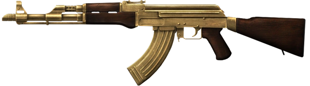 Image - AK-47 Gold-Plated High Resolution.png - Combat Arms Maps, Weapons, Guides, Info, and more!