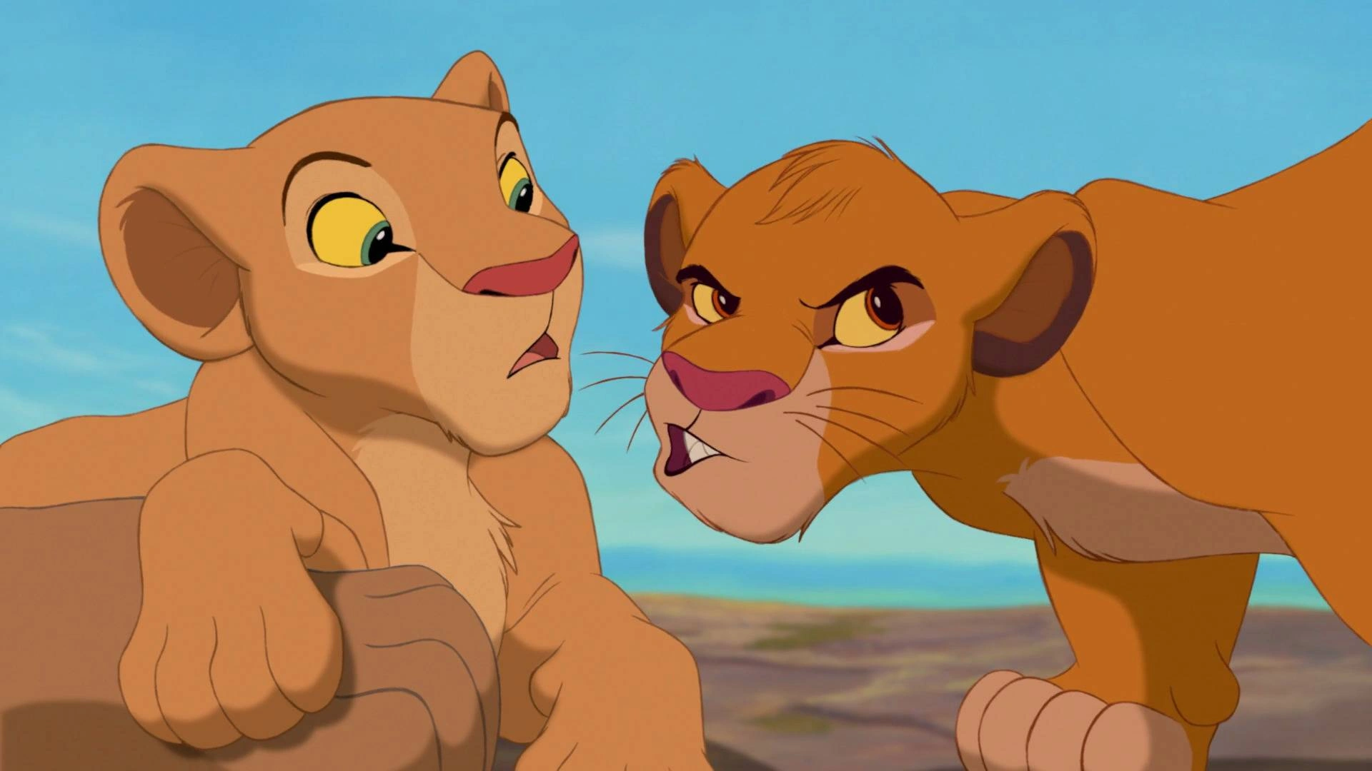 Image Young Simba And Nala png The Lion King