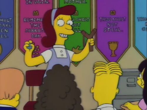 Image Barts Girlfriend 31 Simpsons Wiki