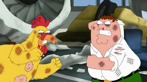Image - Peter Griffin vs. Ernie the Giant Chicken.png - Superpower Wiki ... Image - Peter Griffin vs. Ernie the Giant Chicken.png - Superpower Wiki ...