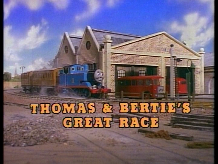 Thomas & Friends Thomas And Bertie's Great Race at Levi Irvine blog