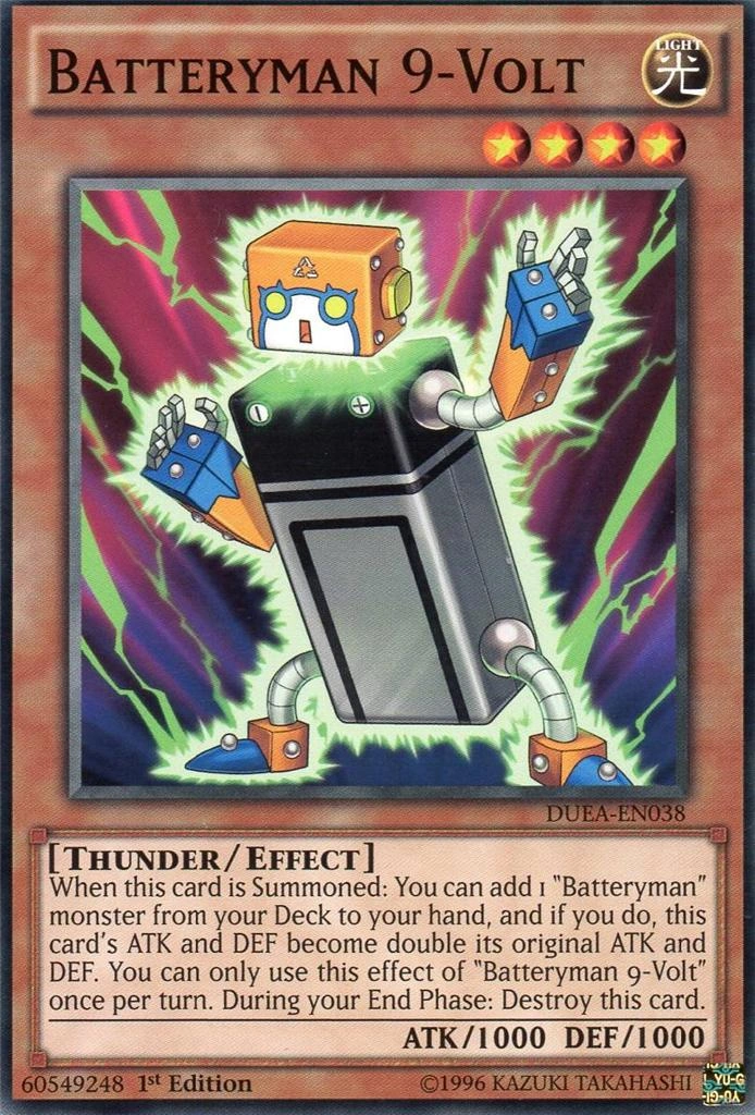 Batteryman 9-Volt - Yu-Gi-Oh!