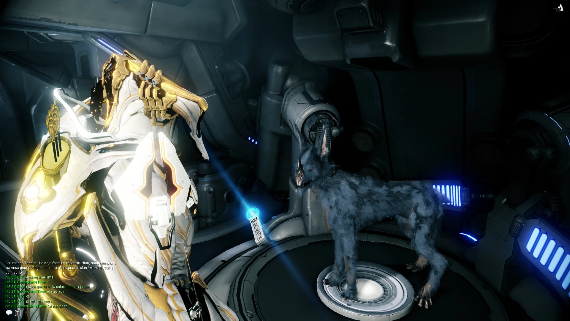 [Auction] Amazing Rare Dark Blue Kubrow With Black Spots - Trading Post - Warframe Forums