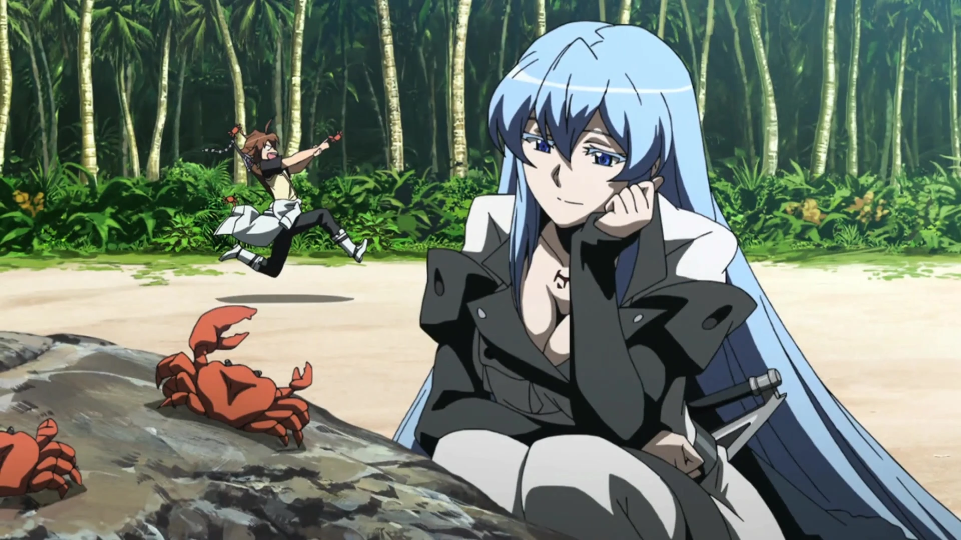 Image - Esdeath and Tatsumi explore (2).jpg - Akame Ga Kill! Wiki - Wikia
