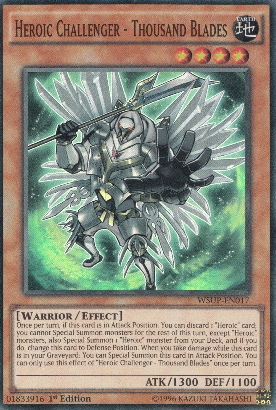Heroic Challenger - Thousand Blades - Yu-Gi-Oh! - It's time to Duel!