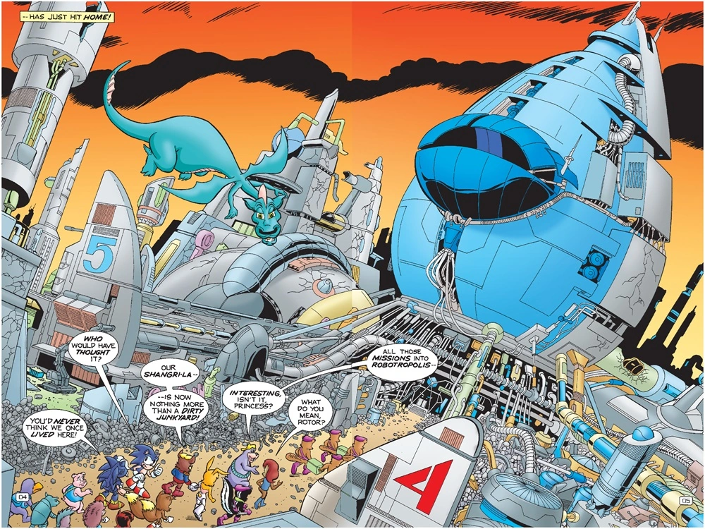 Mobotropolis - Mobius Encyclopaedia - Sonic the Hedgehog Comics