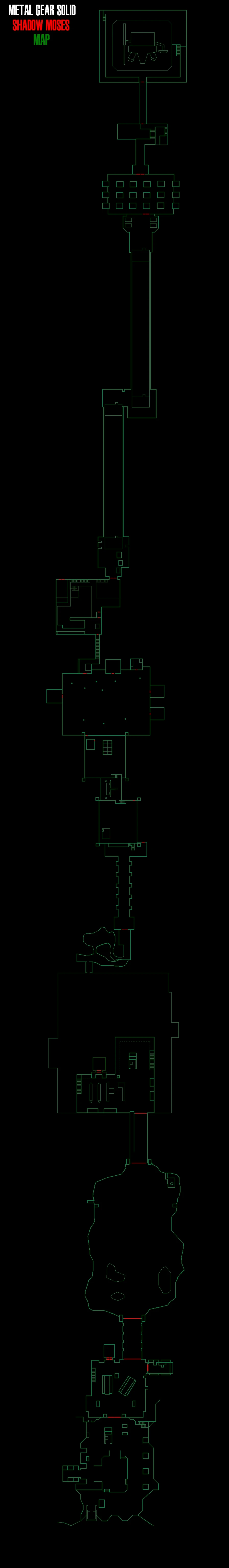 Shadow Moses floor plans / map layouts / overviews? - MGSForums.com