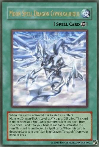 Moon Spell Dragon Coyolxauqui - Yu-Gi-Oh Card Maker Wiki - Cards, decks ...