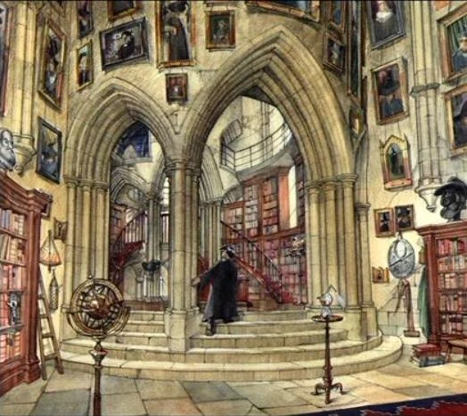 Image - Headmaster's office (Concept Artwork) 02.JPG - Harry Potter Wiki