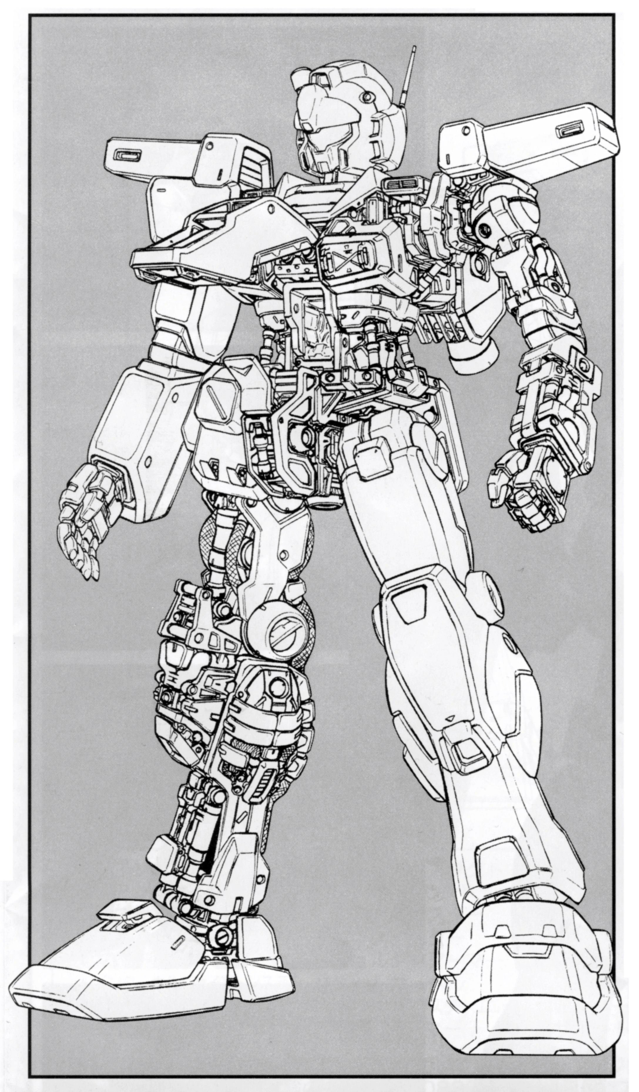 Image - RGM-79N GM Custom - Front View Cut Away.jpg - Gundam Wiki