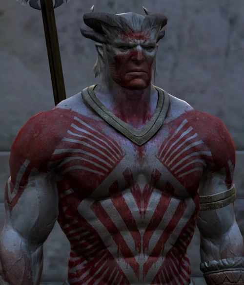 Qunari Warrior (Dragon Age) vs Uruk Captain (Middle-Earth) | Sufficient ...