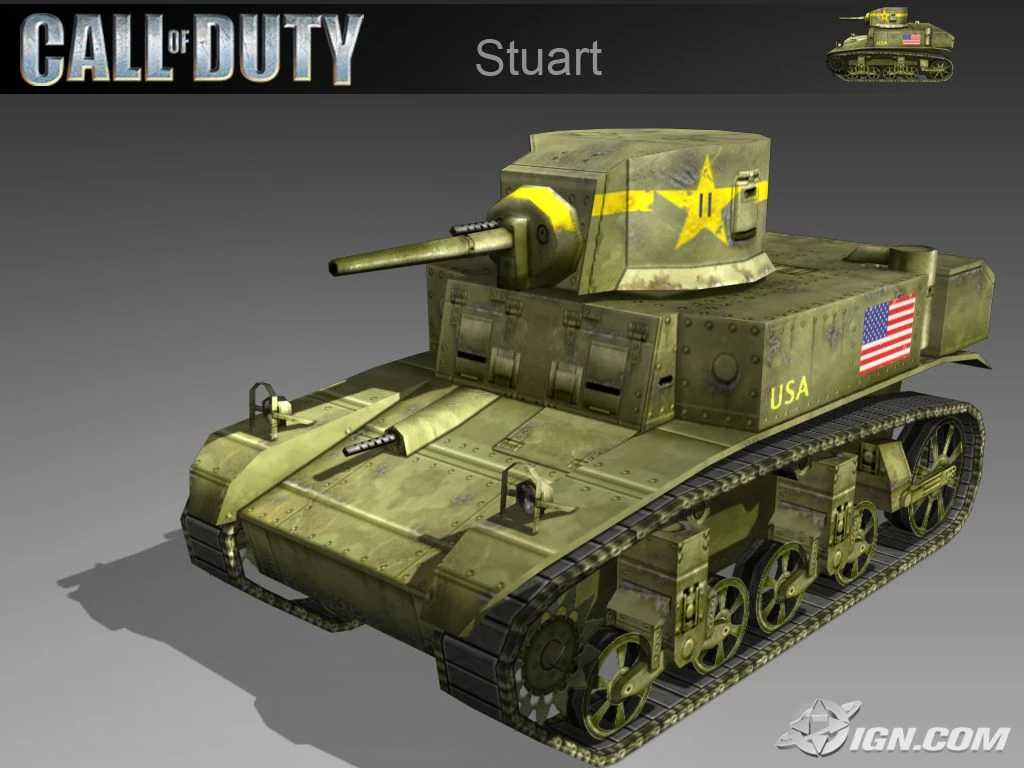 Stuart Light Tank - The Call of Duty Wiki - Black Ops II, Ghosts, and more!