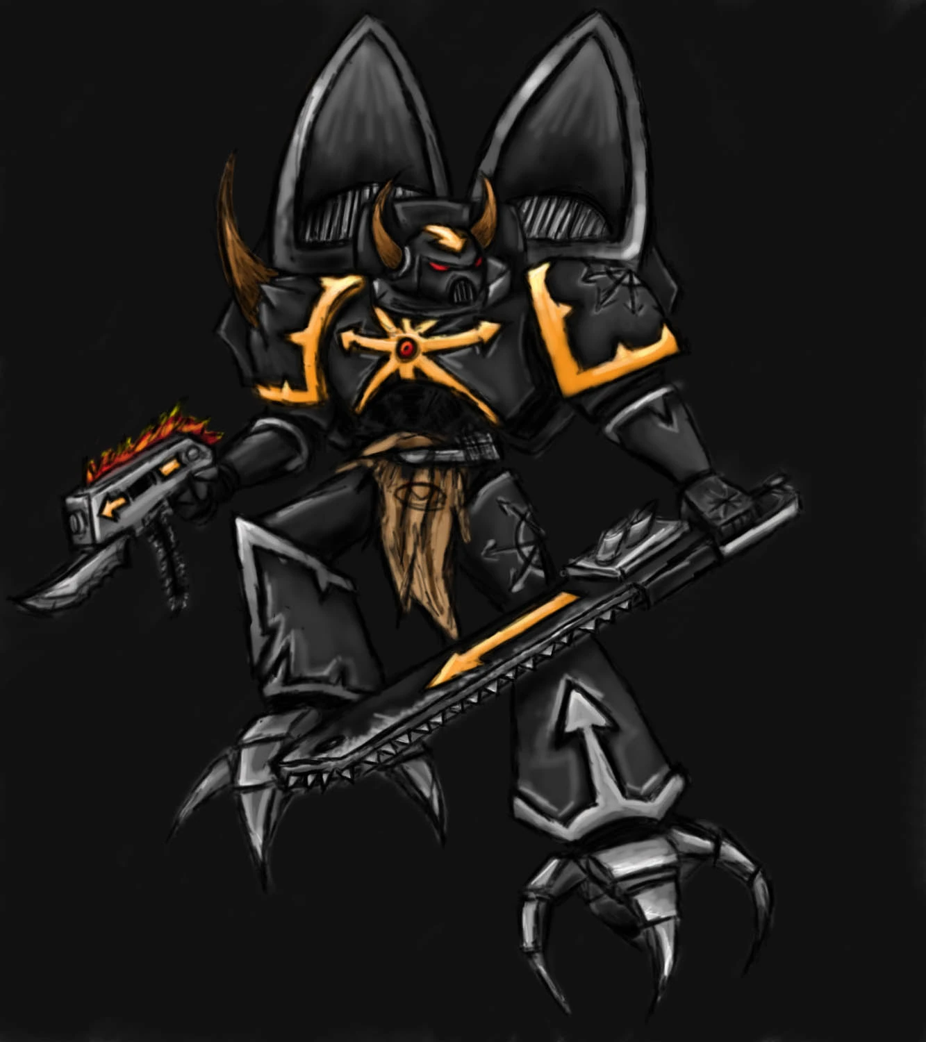 Image - Chaos raptor by vexild-d36t5ah.jpg - Warhammer 40K Wiki - Space ...