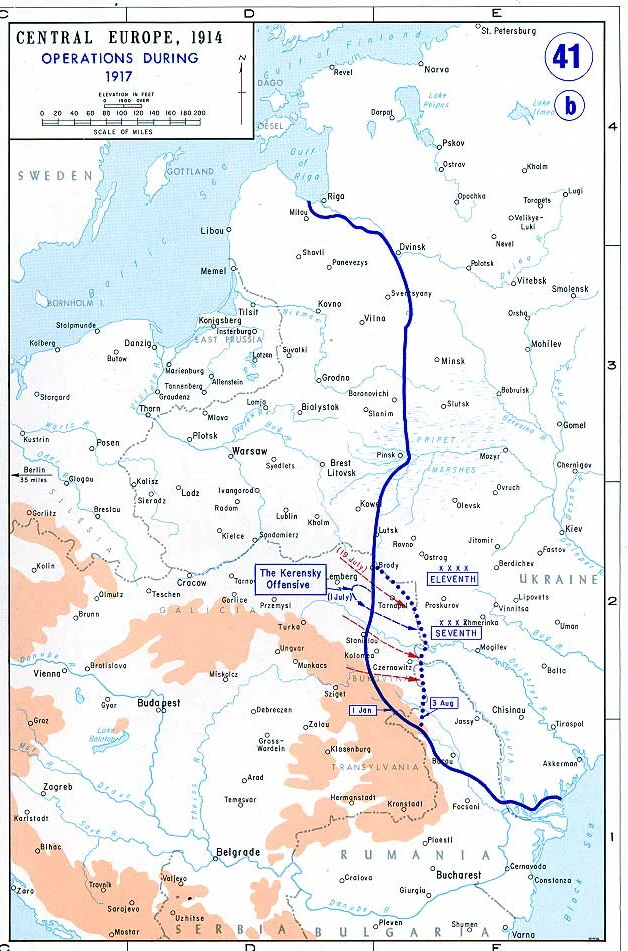Eastern Front (World War I) (Central Victory) - Alternative History