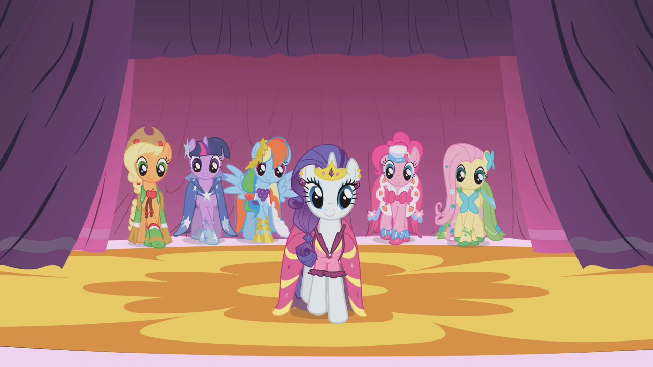 Rarity's Dresses S1E14