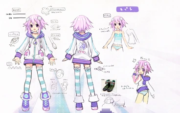 Image - Neptune drawing.png - Hyperdimension Neptunia Wiki