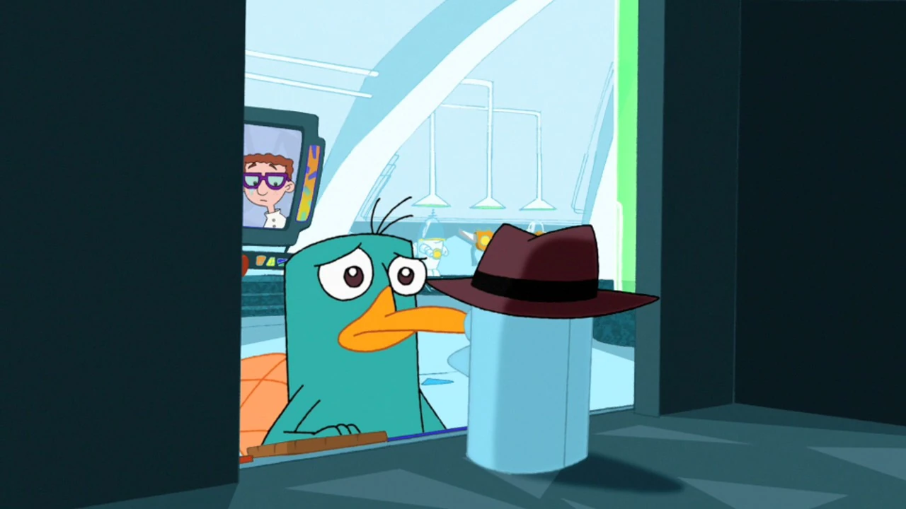 Image - Agent P putting away his fedora.jpg - Phineas and Ferb Wiki ...