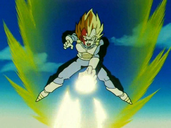 VegetaAttackingCell.Ep.189