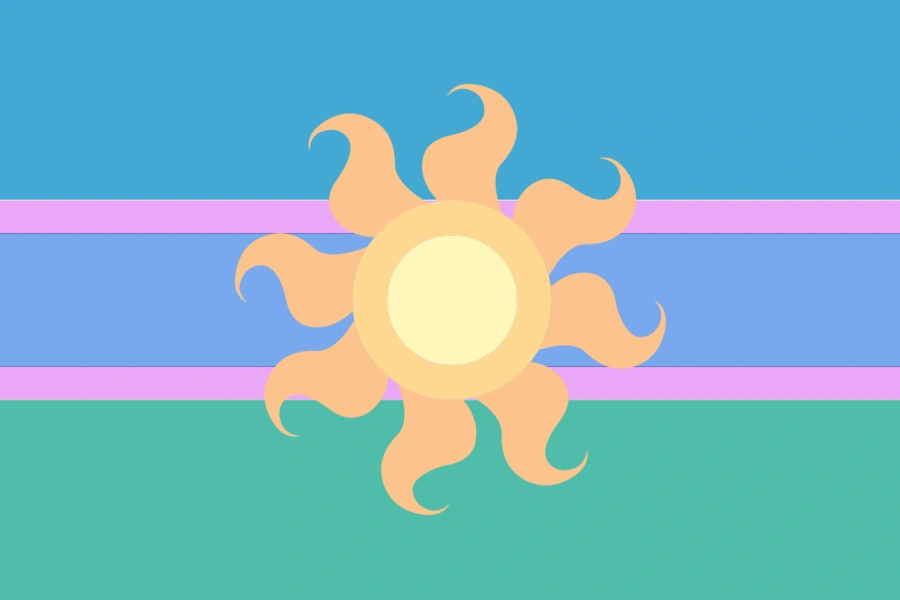 Empire Of Equestria Twilight Flag