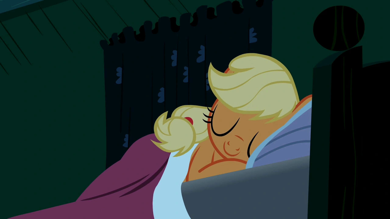 Image - Applejack sleeping S02E12.png - My Little Pony Friendship is ...