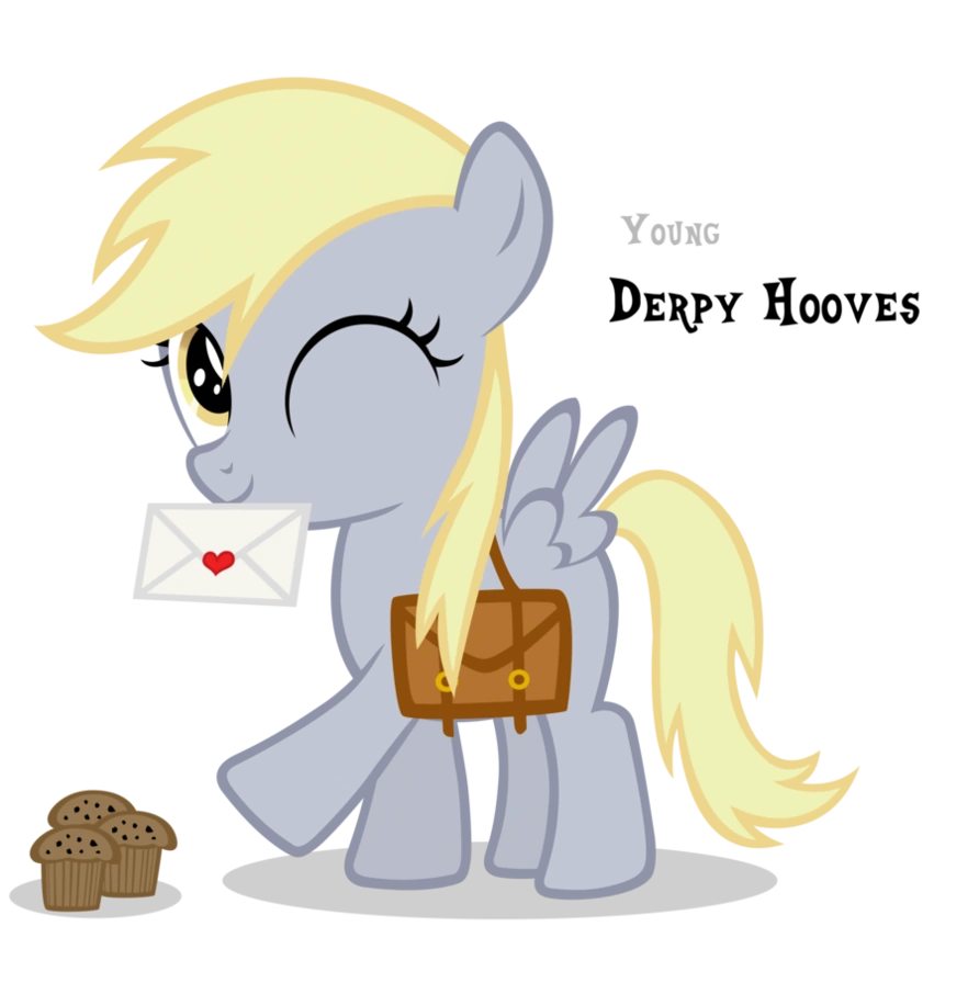 File:FANMADE Young Derpy Hooves.png