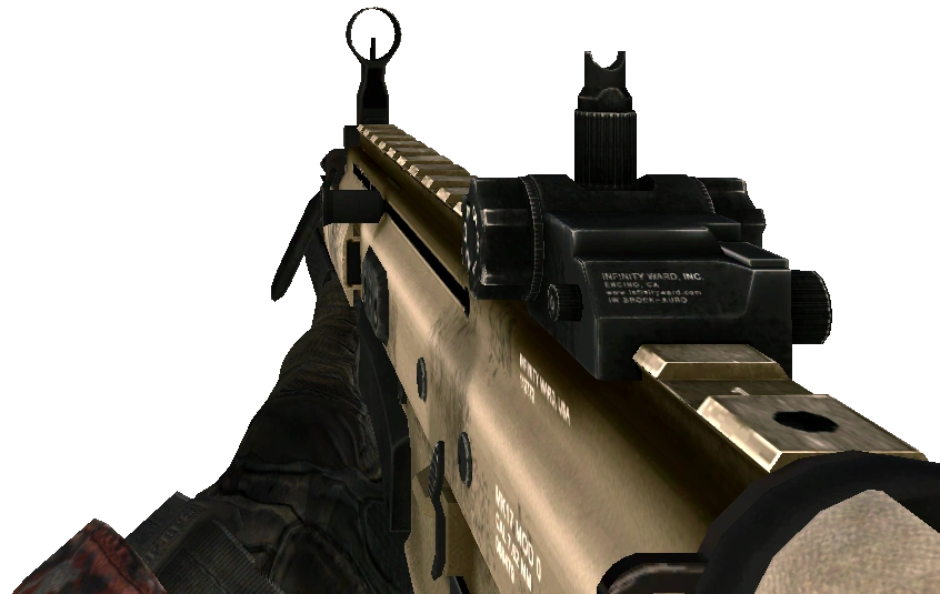 Image - SCAR-H Shotgun MW2.png - The Call of Duty Wiki - Black Ops II ...
