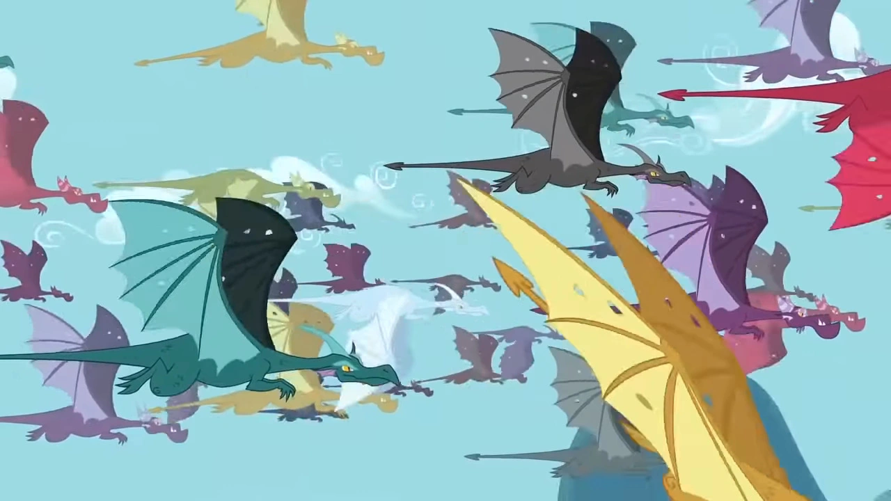 Dragons flying S2E21