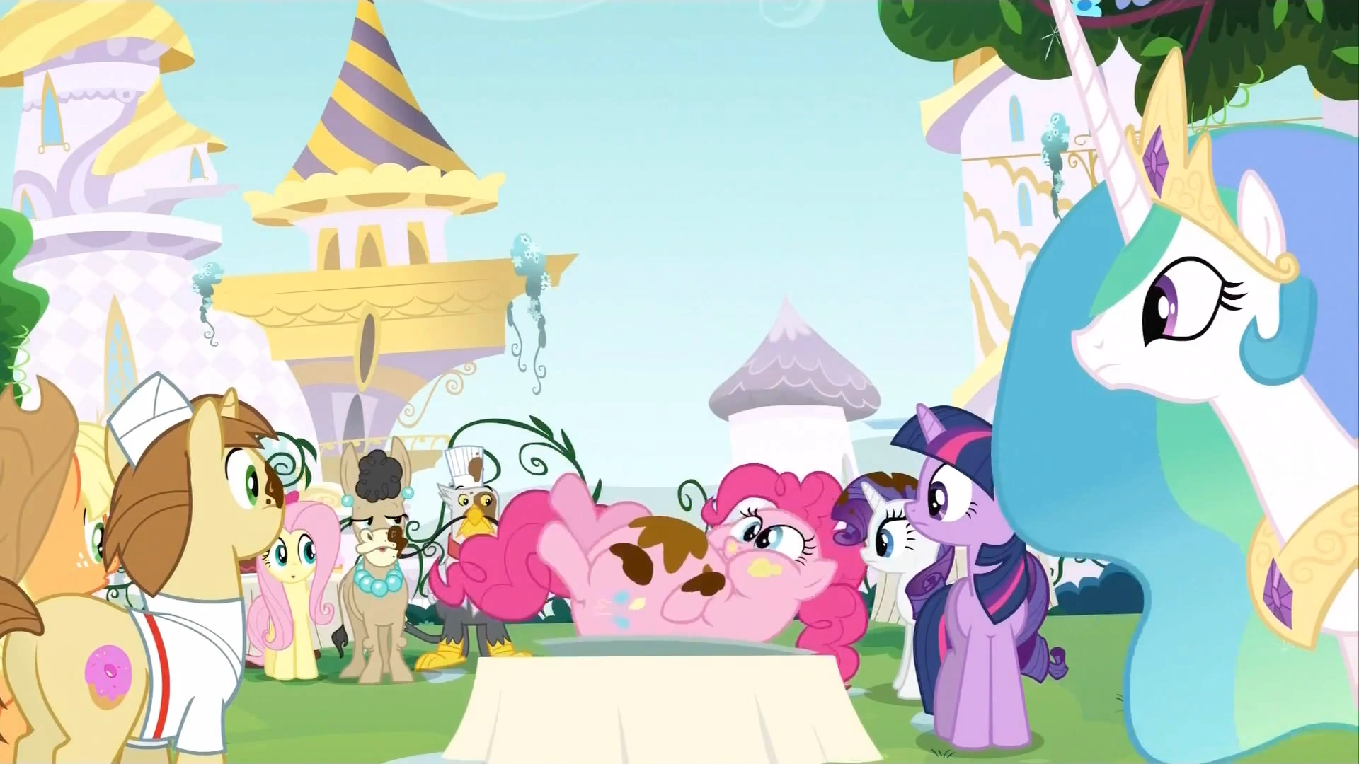 Image - Pinkie Pie gets fat S2E24.png - My Little Pony Friendship is ...