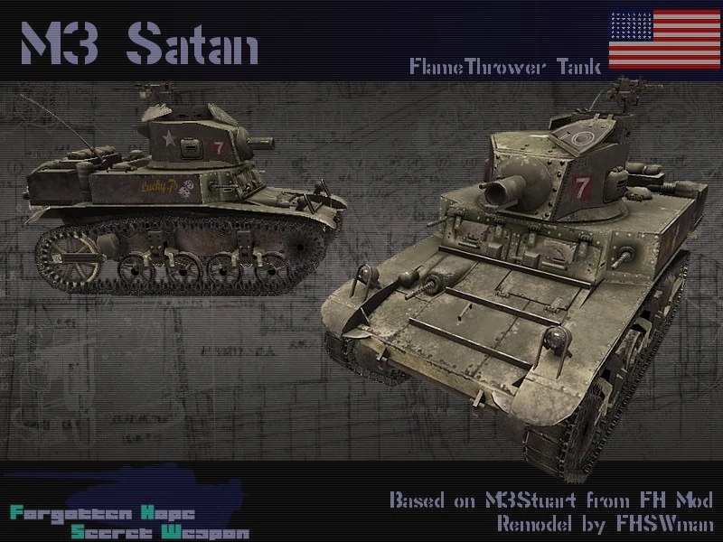 M3 Satan - Forgotten Hope Secret Weapon Wiki