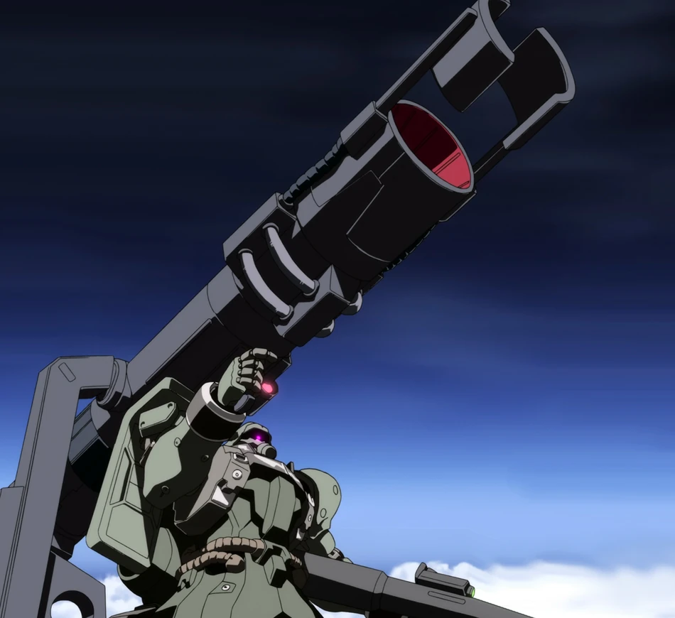 Dom's chest beam gun - Mecha Talk