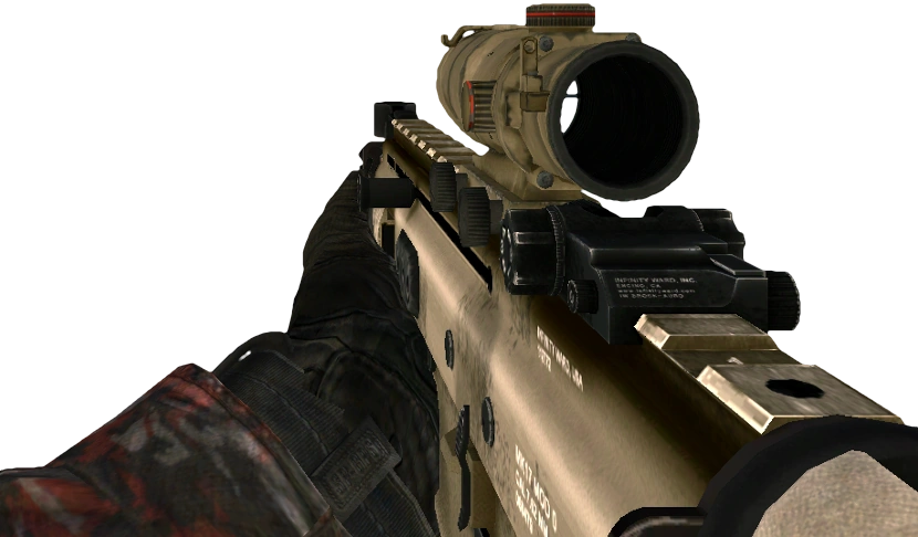 Image - SCAR-H ACOG Scope MW2.png - The Call of Duty Wiki - Black Ops ...