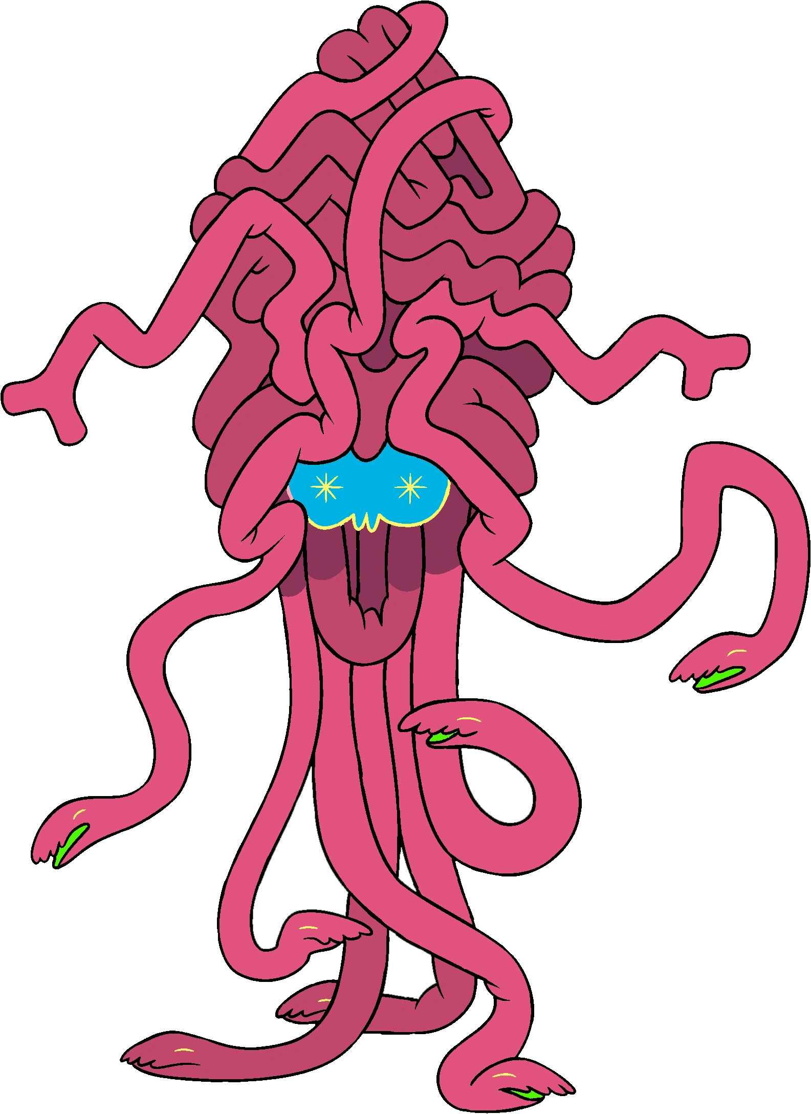 I have sketched my idea of the freakier creatures towards the center of ...