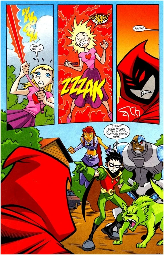 Red Raven - Teen Titans Wiki - Robin, Starfire, Raven