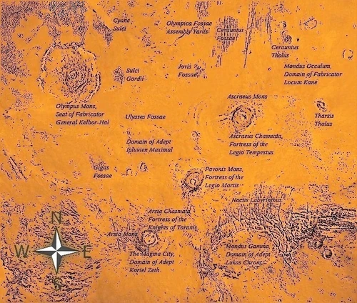 Mars - Warhammer 40K Wiki - Space Marines, Chaos, planets, and more - Wikia