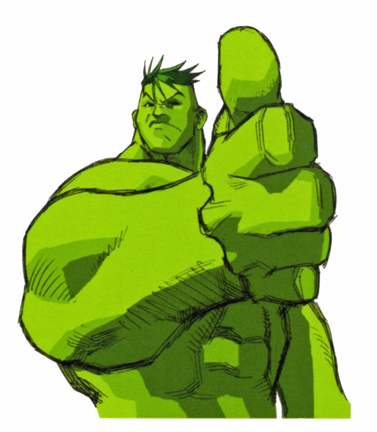 Image - HULK 002.jpg - Capcom Database - Capcom Wiki, Marvel vs Capcom ...