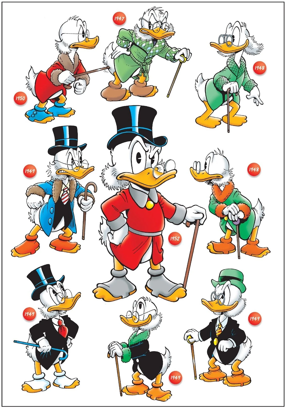 Liste personnages picsou