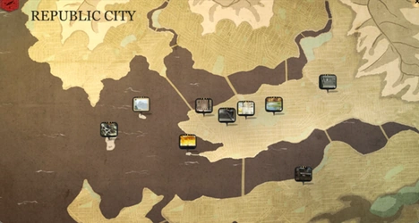 Image - Republic City map.png - Avatar Wiki, the Avatar: The Last ...