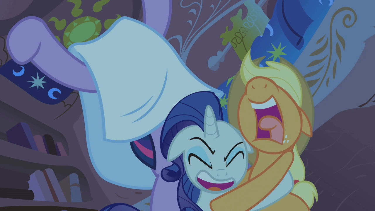 Image - Rarity and Applejack scared S01E08.png - My Little Pony ...