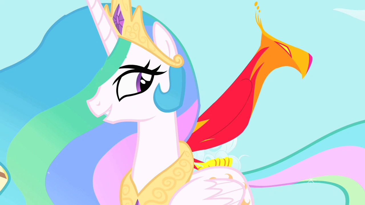 Image - Princess Celestia and Philomena S01E22.png - My Little Pony ...