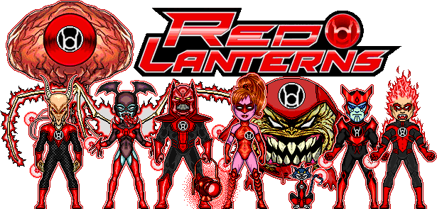 Red Lantern Corps - Dc Microheroes Wiki