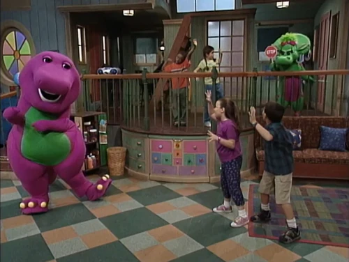 Stop! Go! - Barney Wiki