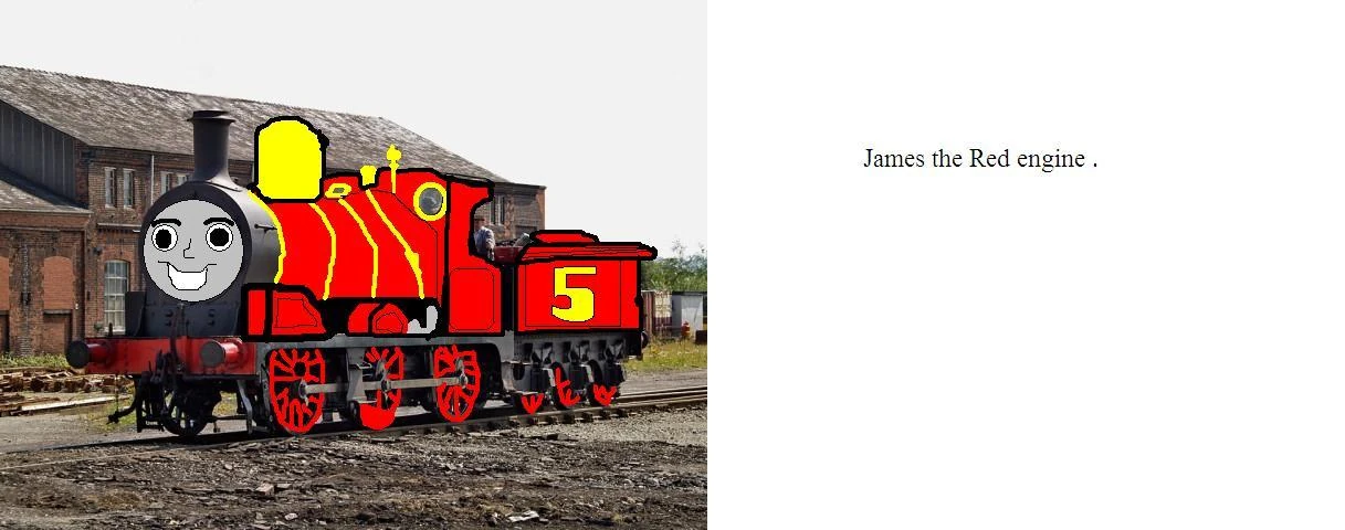 Image - James the Red engine ..JPG - The British Railway Series Wiki