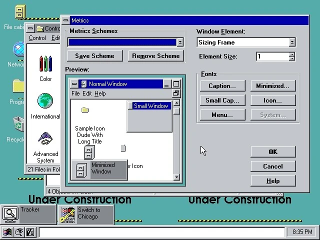 Windows 95 development - Microsoft Wiki