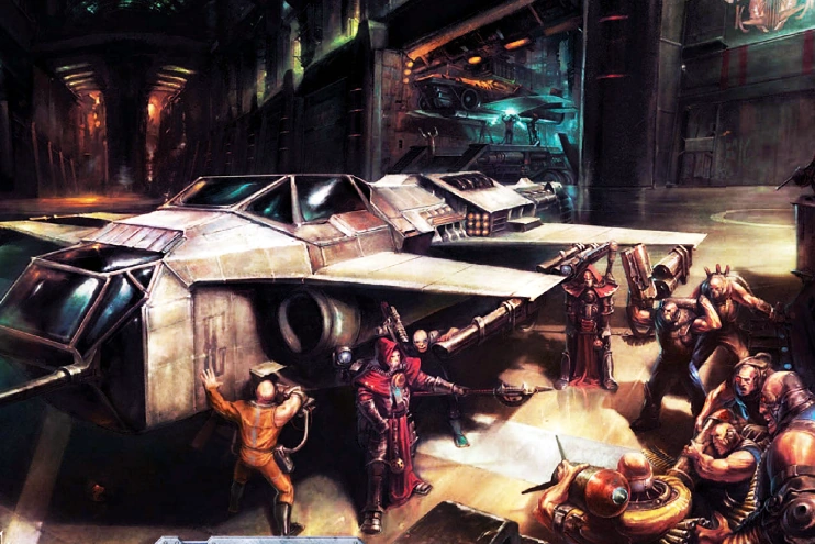 Fury Interceptor - Warhammer 40K Wiki - Space Marines, Chaos, planets ...