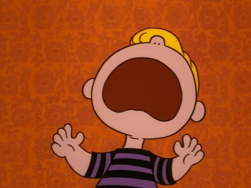 Charlie Brown Screaming