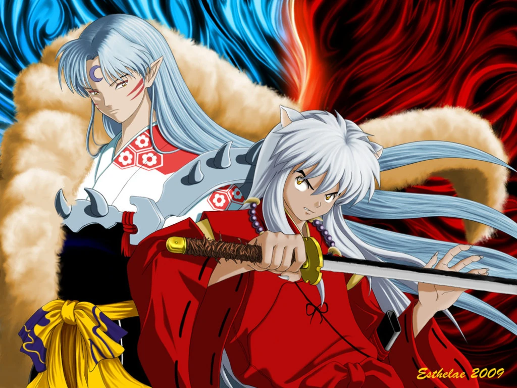 Bild - Inuyasha and Sesshoumaru Wallpaper 8ytzz (1).jpg – Das InuYasha ...