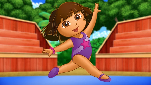 Image - Dora gymnastics leap.jpg - Dora the Explorer Wiki