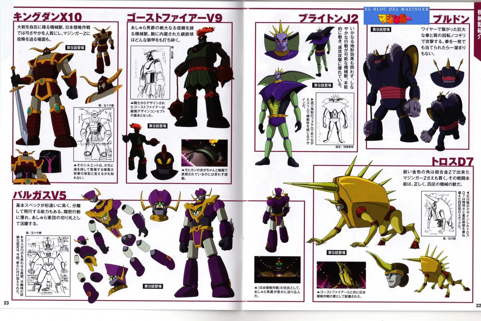 Mechanical Beasts - Mazinger Wiki